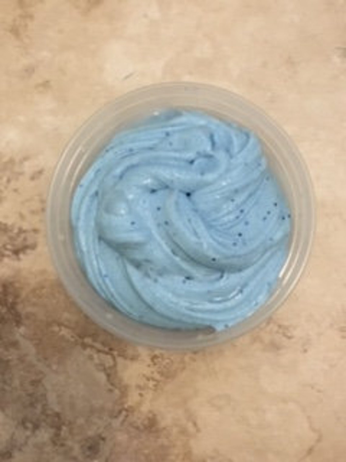 Blueberry Pop Sparkly Blue Slime - Etsy España
