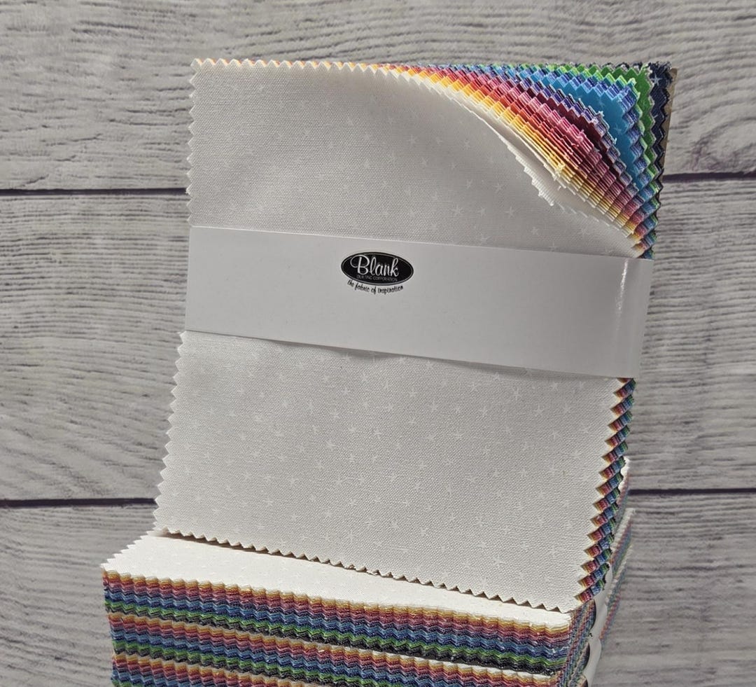 Starlet 2, Charm Pack, Blank Quilting, Fabric - Etsy