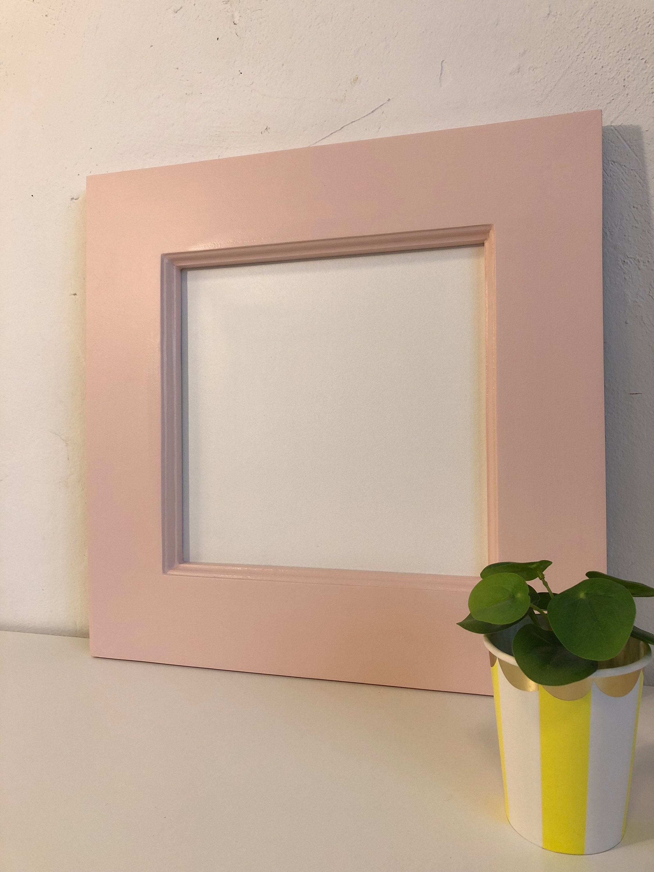 White Board in a Pink Frame for Writing Chalk and Magnets. Beautiful ...