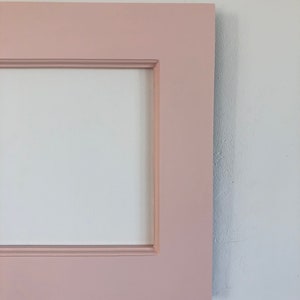 White Board in a Pink Frame for Writing Chalk and Magnets. Beautiful ...