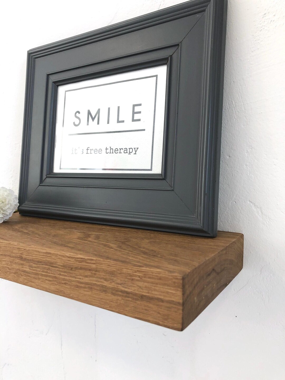 Japandi Style Wooden Wall Shelf Without Visible Handles | Wooden Shelf ...