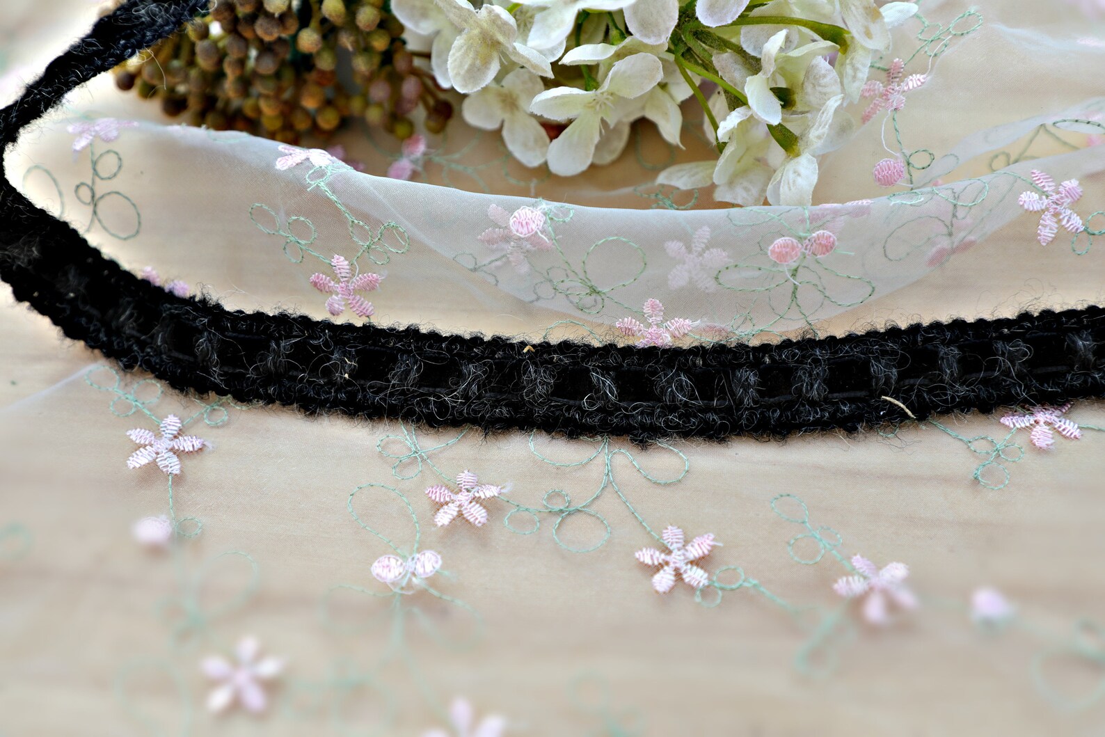 1/2 Inch Black Brown Italian Trim Braided Sewing Notion Sold by Yard - Etsy