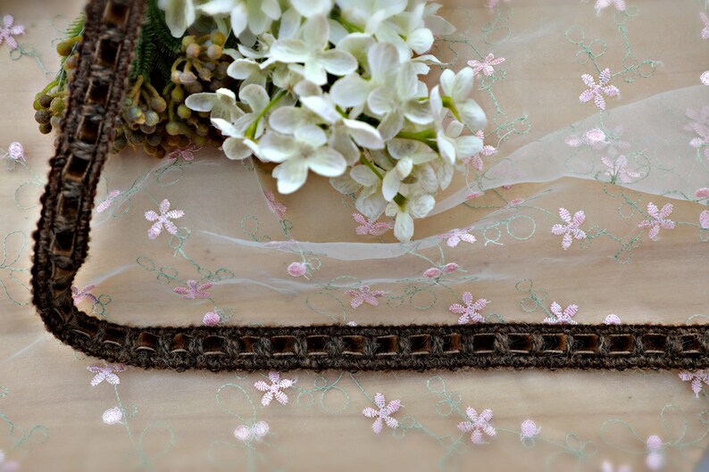 1/2 Inch Black Brown Italian Trim Braided Sewing Notion Sold by Yard - Etsy