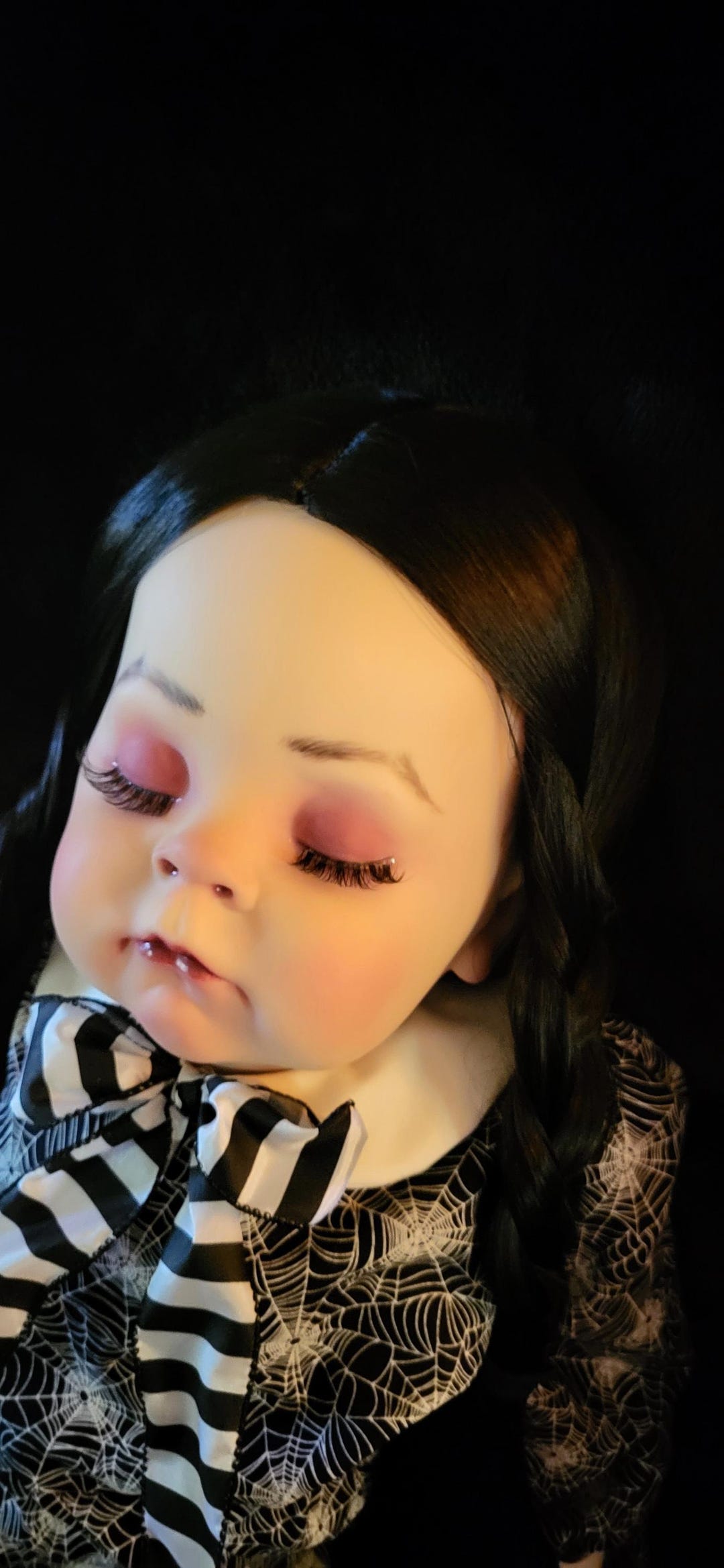 OOAK Creepy Cute Custom Realistic Alternative Reborn WEDNESDAY Toddler ...
