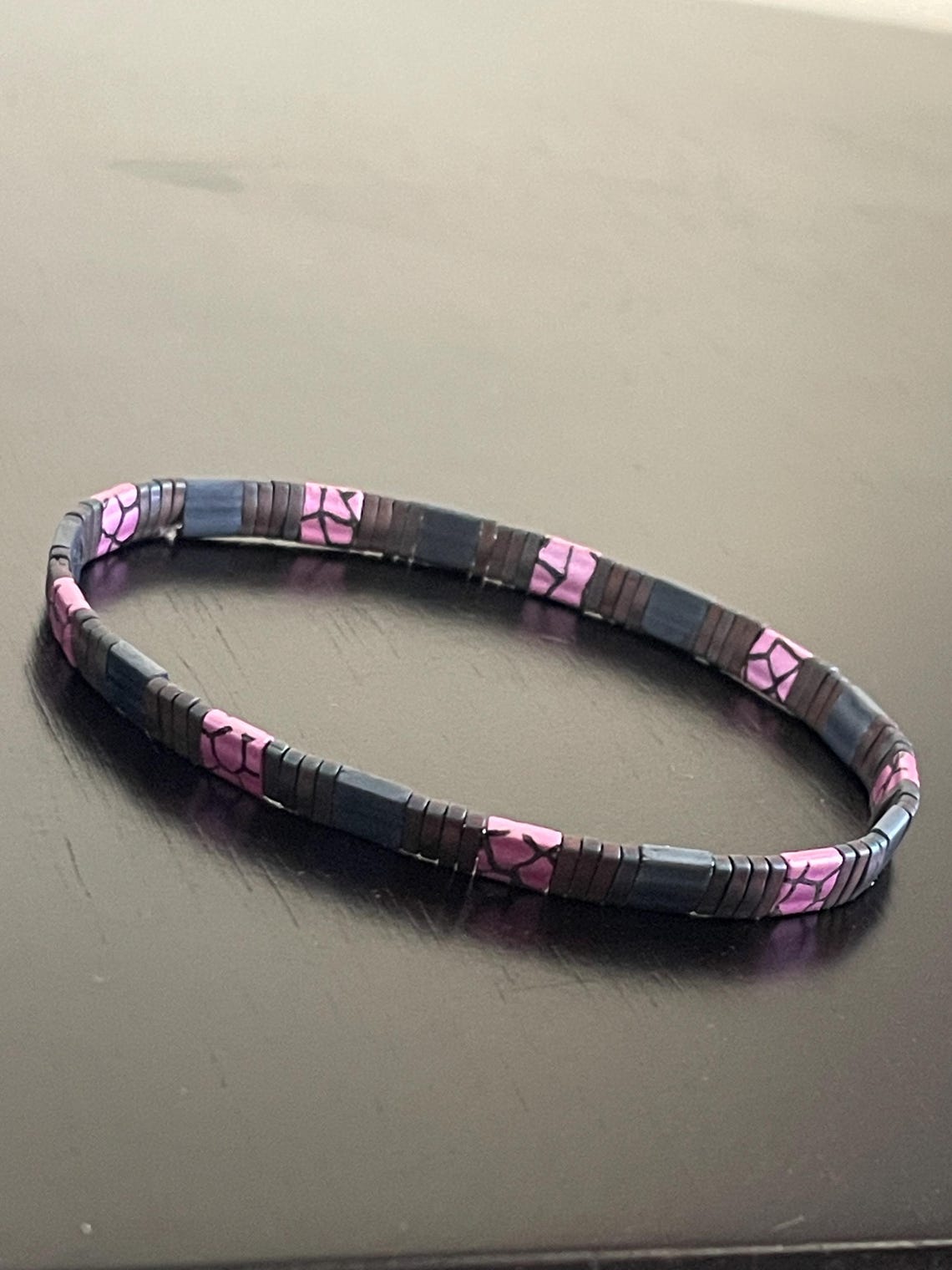 Tila/tile Stretch Bracelets With Specialty Custom Beads - Etsy