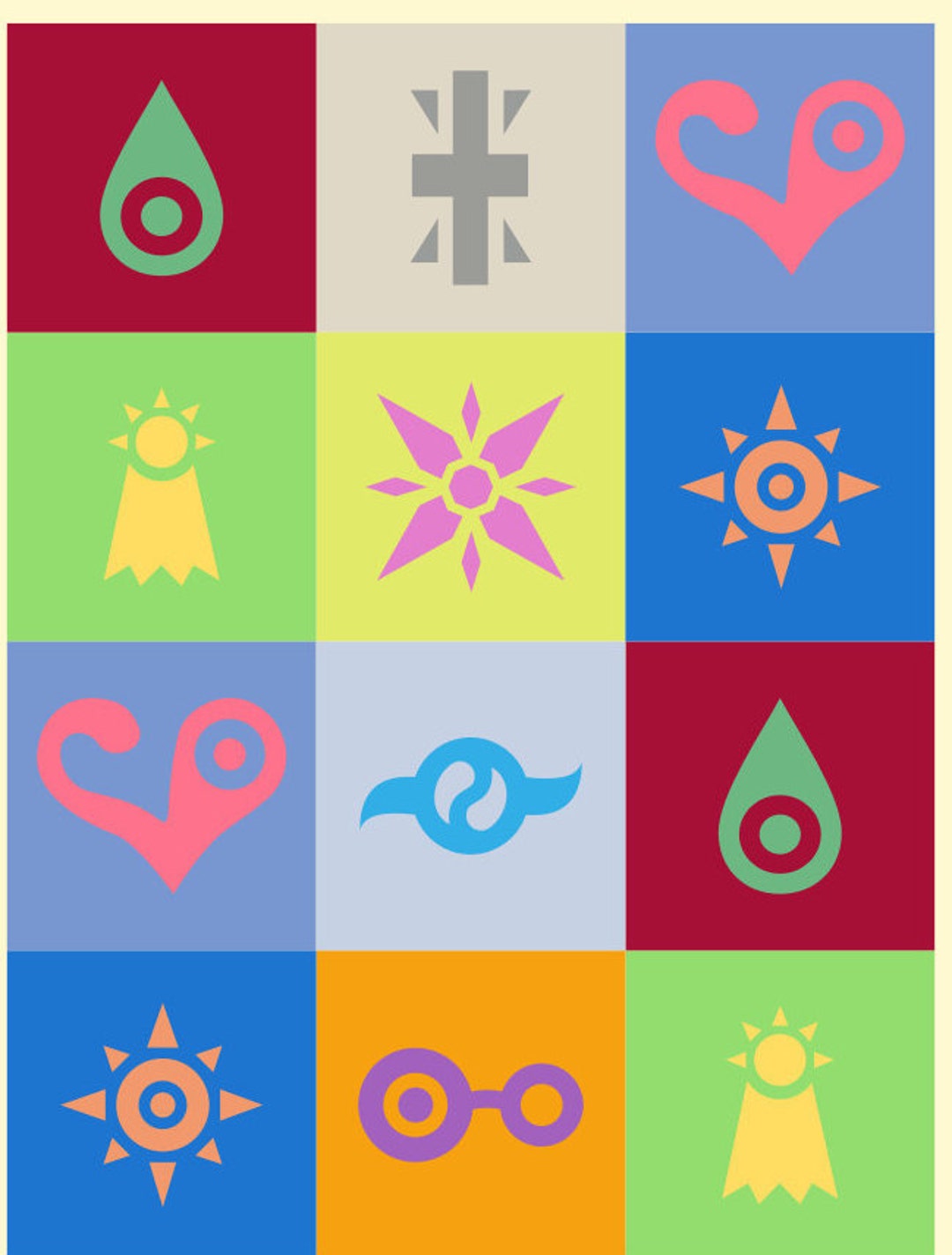 Digimon Adventure Crest Digitags Pack Courage, Hope, Friendship +4 ...