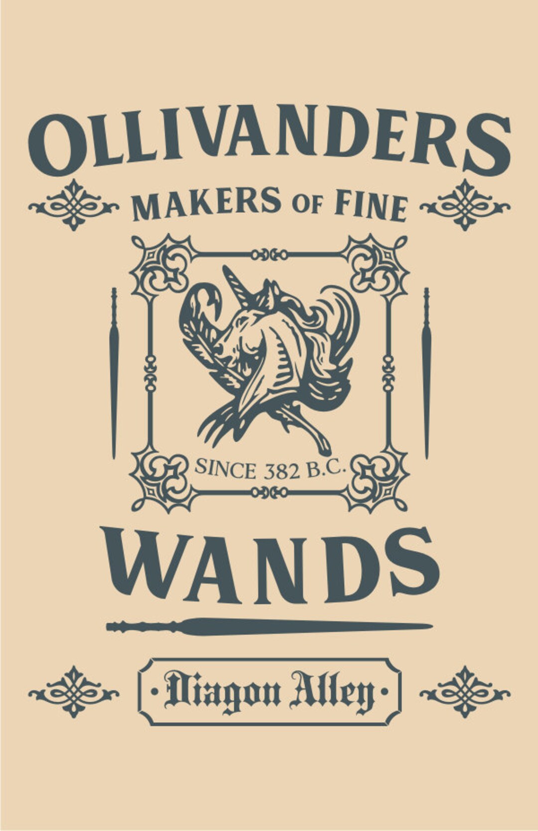 Ollivanders Potterhead Plotter, Png, Cdr, Pdf, Svg - Etsy