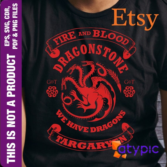 Daenerys We Have Dragons Hod Files for Plotter Vinil Cut Dtg - Etsy