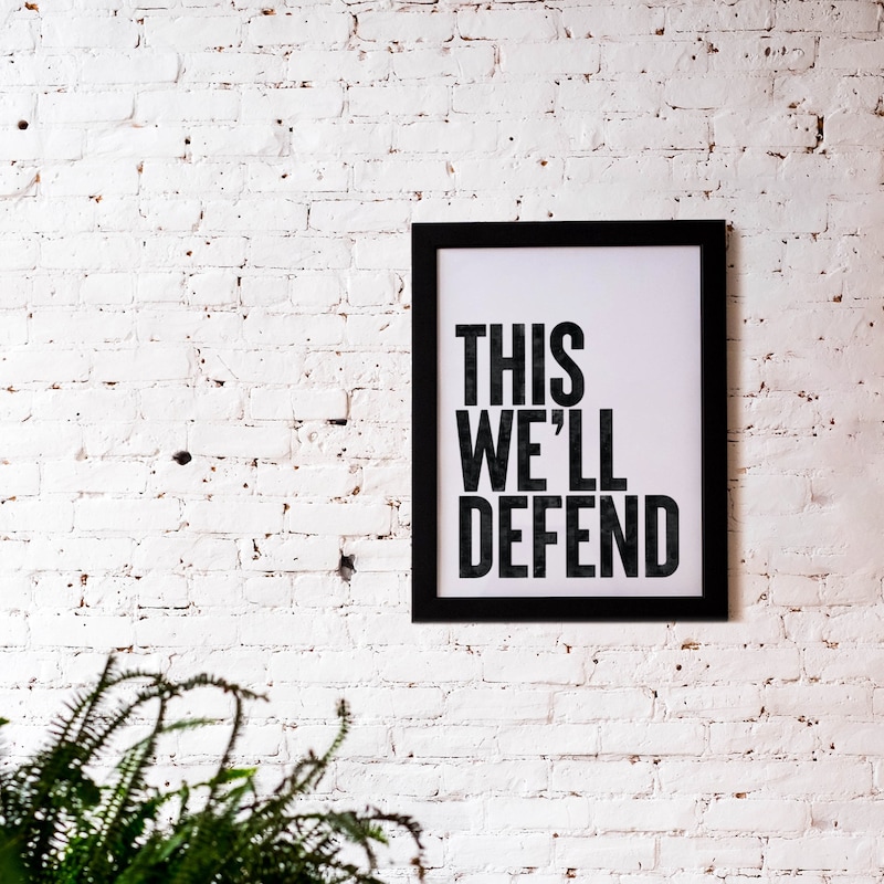 This We'll Defend Svg - Etsy