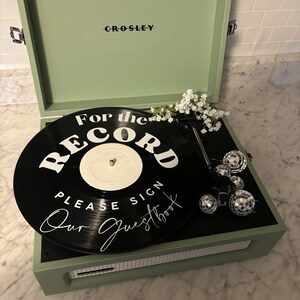 For the Record, Please Sign Our Guestbook Record Guestbook Sign Sign ...