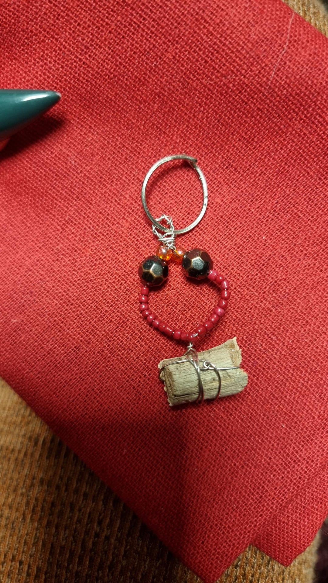 Dreadlocks Beads, Dreadlock Decoration, Sea Wood, Metal Bead, Unique ...