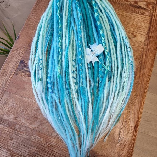 Turquoise Dreads - Etsy