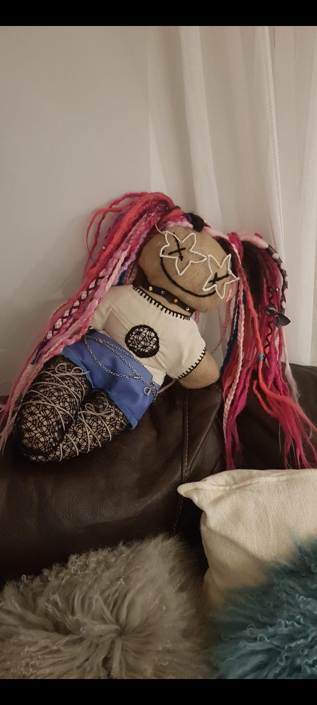 Doll, Dreadlock, Dreadlocks, Ragdoll, Halloween, Gothic, Gift, Rock ...