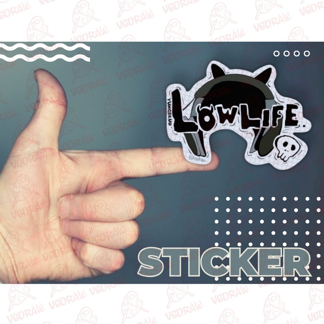 Low Life Sticker - Etsy