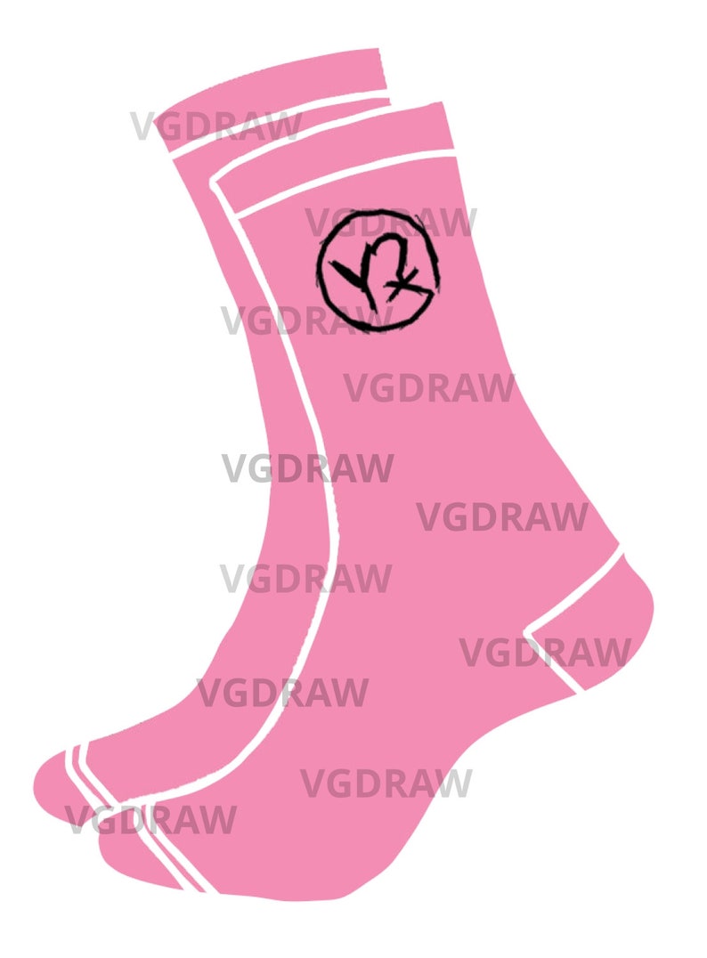 Yungblud Pink Socks Sticker - Etsy
