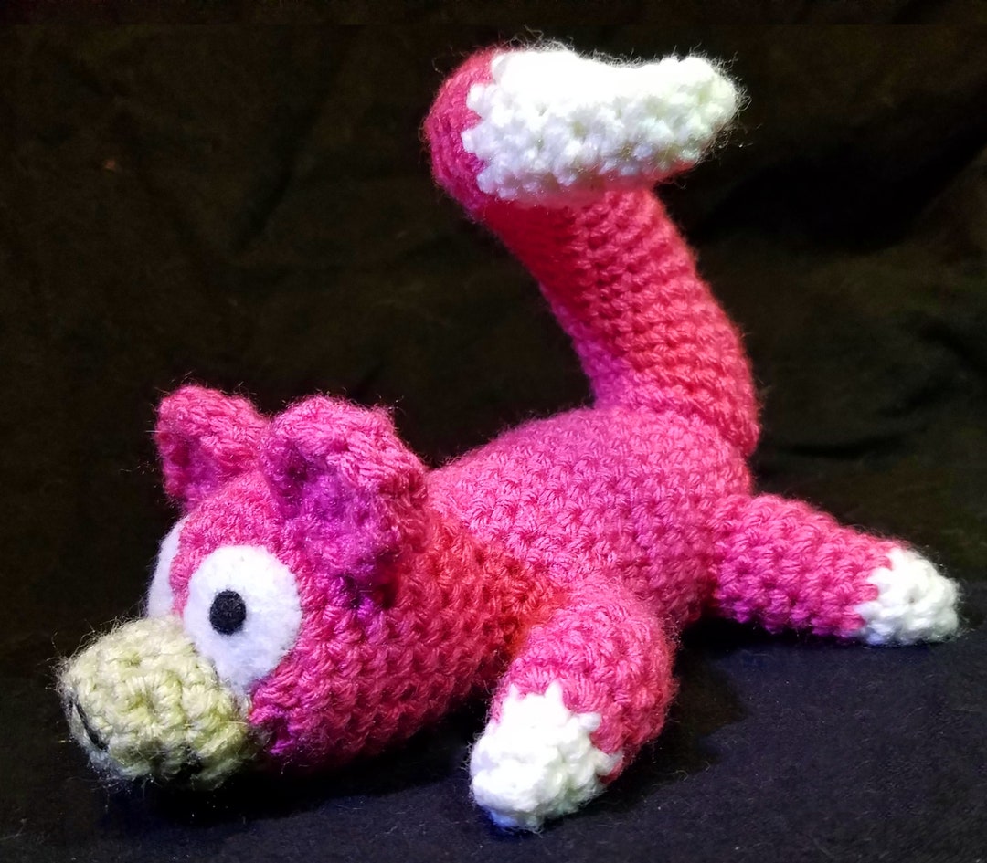 Slowpoke Inspired Amigurumi Pokemon Plush - Etsy