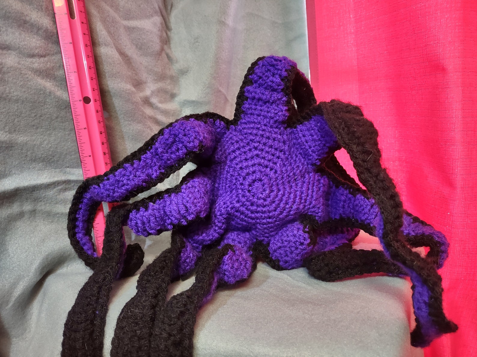 Dark Octopus Crochet Plush Emo Creepy Amigurumi - Etsy