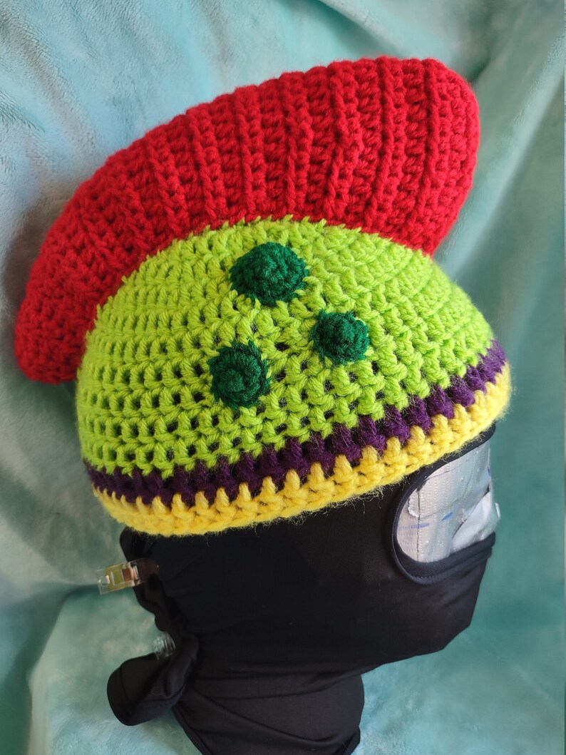 Fnaf Monty Montgomery Gator Inspired Crochet Hat - Etsy