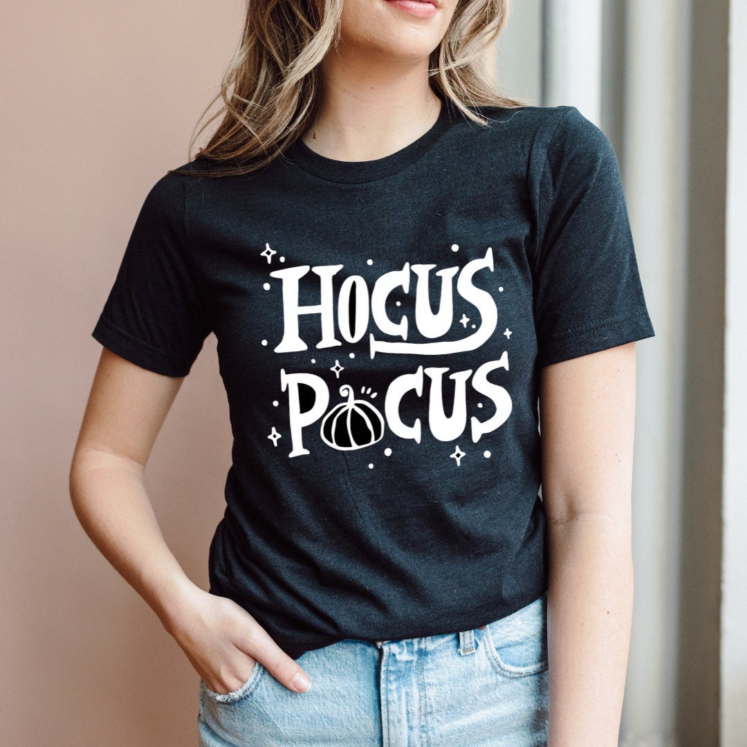 Hocus Pocus Shirt, Hocus Pocus T Shirt, Hocus Pocus Gift, Halloween T ...