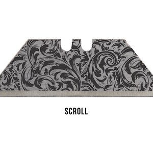 Laser Etched Utility Blade, Custom Utility Knife Blades, Laser Engraved ...