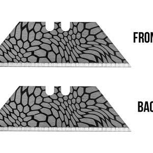 Laser Etched Utility Blade, Custom Utility Knife Blades, Laser Engraved ...