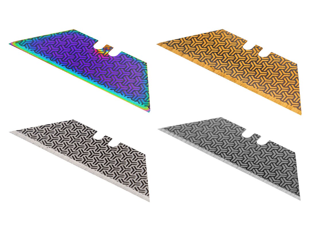 Laser Etched Utility Blade, Custom Utility Knife Blades, Laser Engraved ...