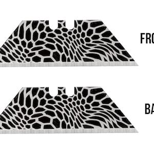 Laser Etched Utility Blade, Custom Utility Knife Blades, Laser Engraved ...