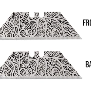 Laser Etched Utility Blade, Custom Utility Knife Blades, Laser Engraved ...