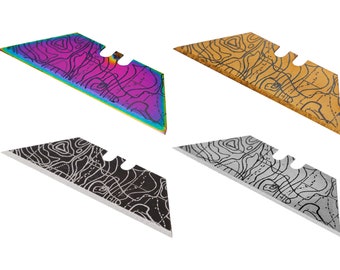 Laser Etched Utility Blade, Custom Utility Knife Blades, Laser Engraved ...