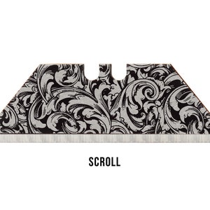 Laser Etched Utility Blade, Custom Utility Knife Blades, Laser Engraved ...