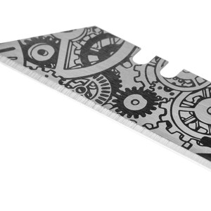Laser Etched Utility Blade, Custom Utility Knife Blades, Laser Engraved ...