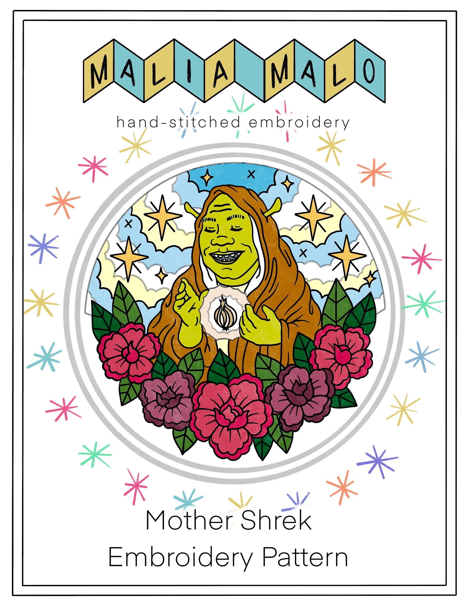 PDF PATTERN Mother Shrek - Etsy