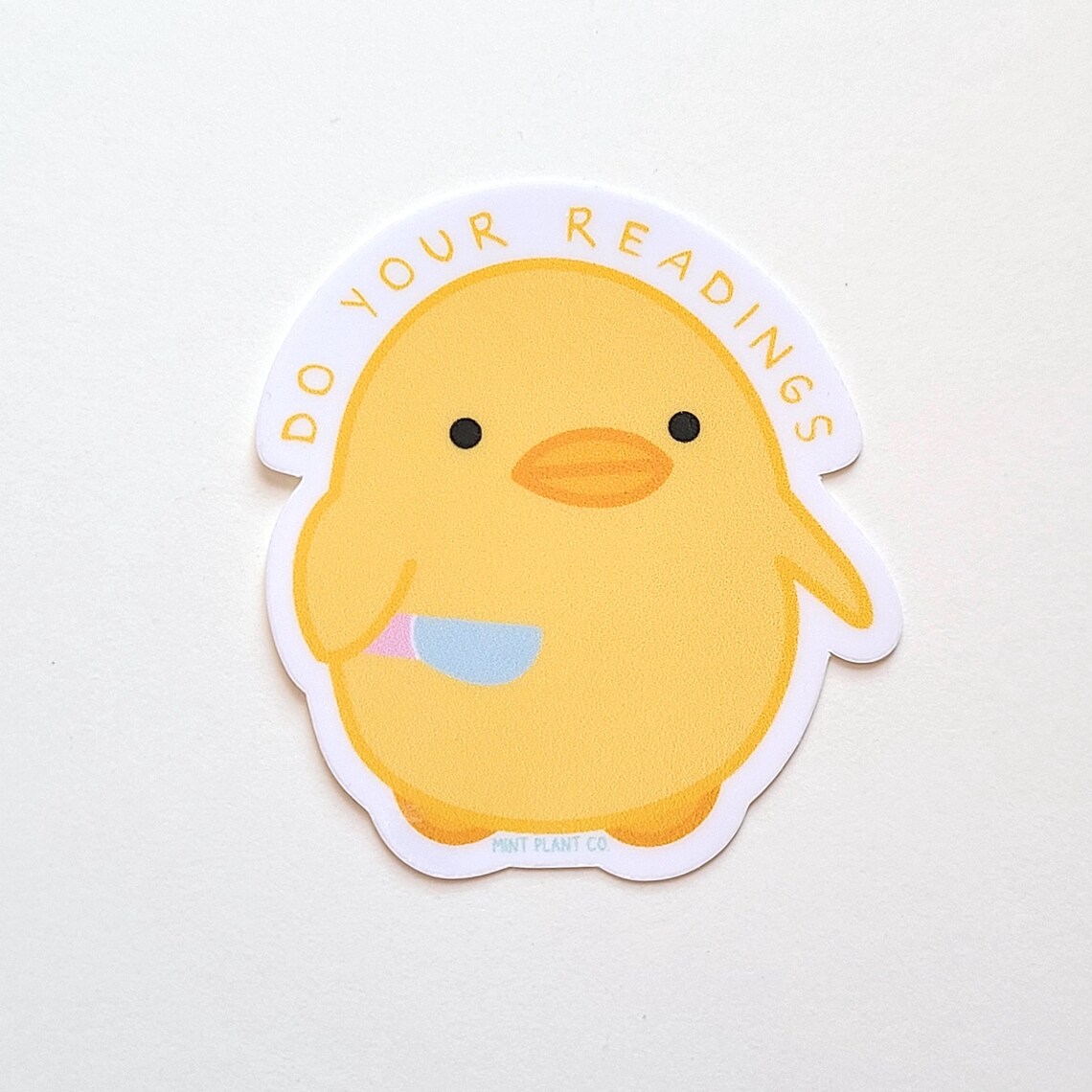 Do Your Readings Duck •vinyl Sticker•vinyl Laptop Sticker•water Bottle ...