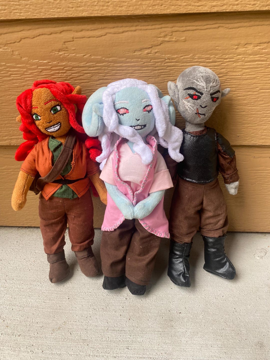 Ttrpg/dnd/pathfinder Custom Character Plush Commissions - Etsy