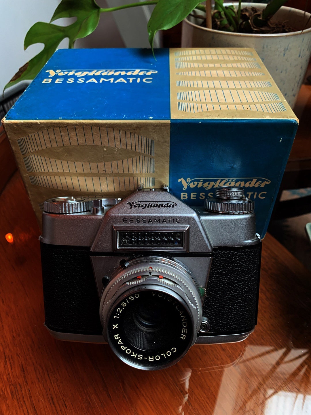 Voightlander Bessamatic Slr Film Camera. - Etsy