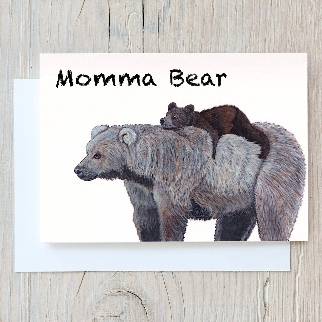 Tarjeta de felicitación de Papá Oso, Mamá Oso, Oso y Bebé Oso Envíe ...