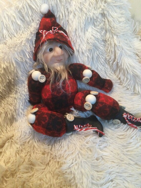 13.5 Inch Christmas Silicone Santa With Cloth Body and - Etsy