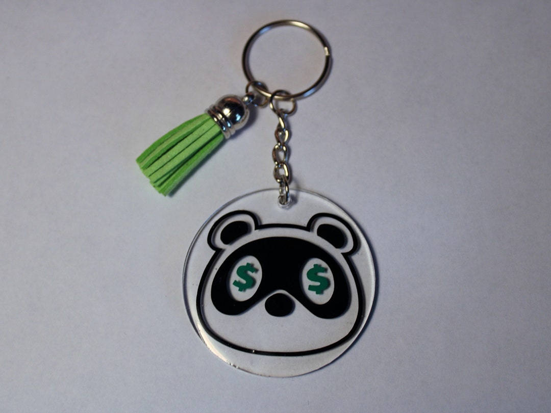 Tom Nook Keychain: Animal Crossing Inspired Gamer Gift - Etsy