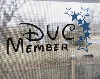 Dvc Member Decal - Etsy