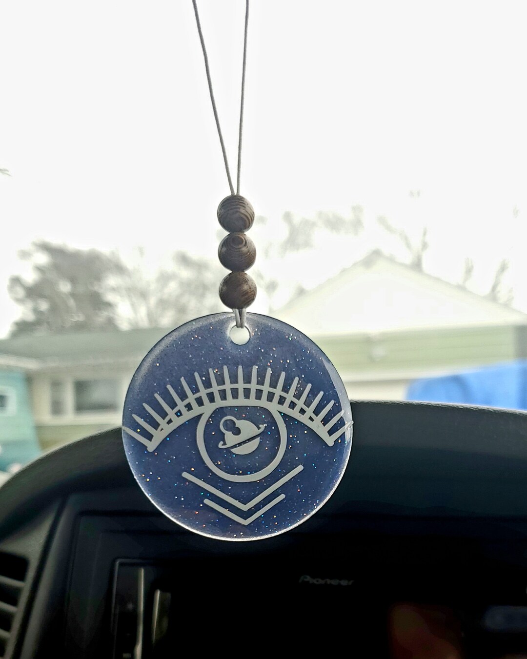 Astro Eye Rear View Mirror Charm, Car Charm, Car Accessories, Car Decor ...