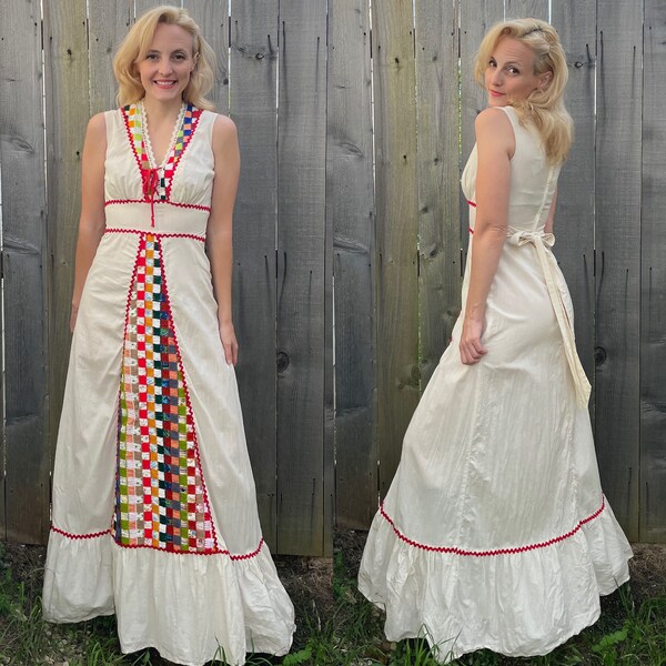 Patchwork Dress - Etsy