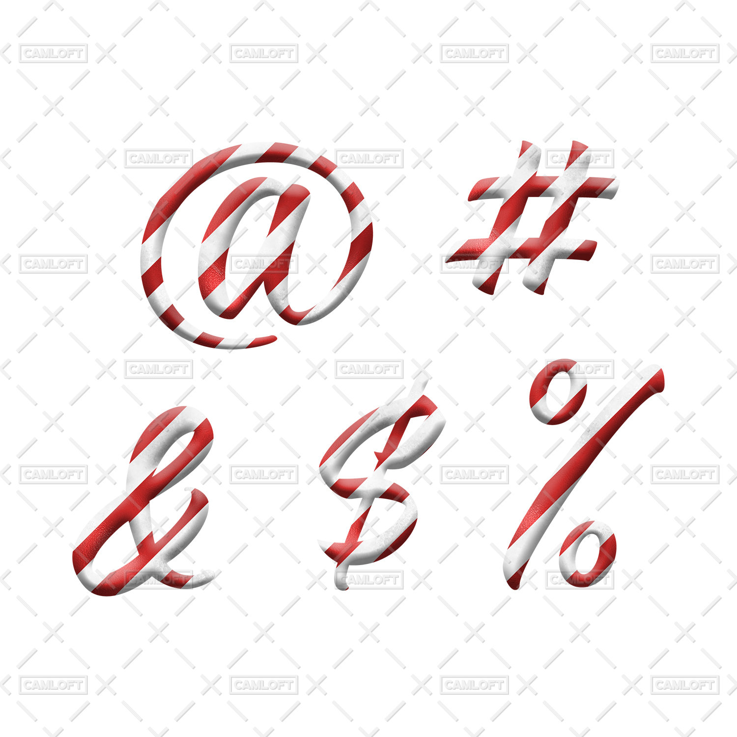 Candy Cane Alphabet Clipart, Christmas Alphabet, Png Alphabet, Letters ...