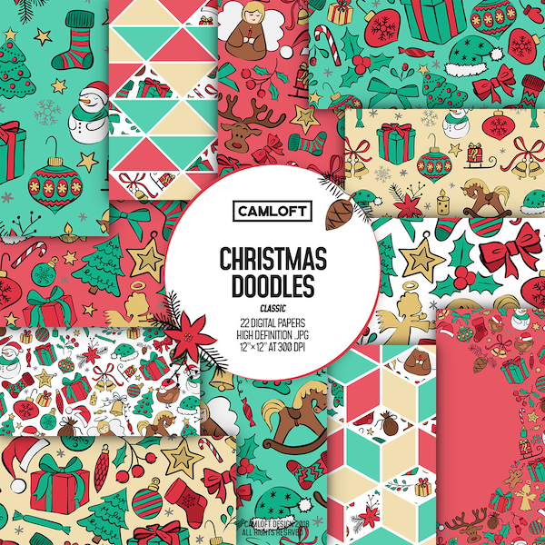 Doodle Patterns - Etsy