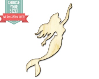 Mermaid cutout | Etsy