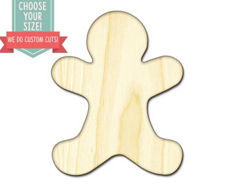 Wood gingerbread man | Etsy