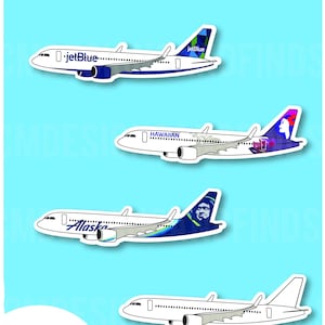 Airline Stickers Series 2 - Etsy