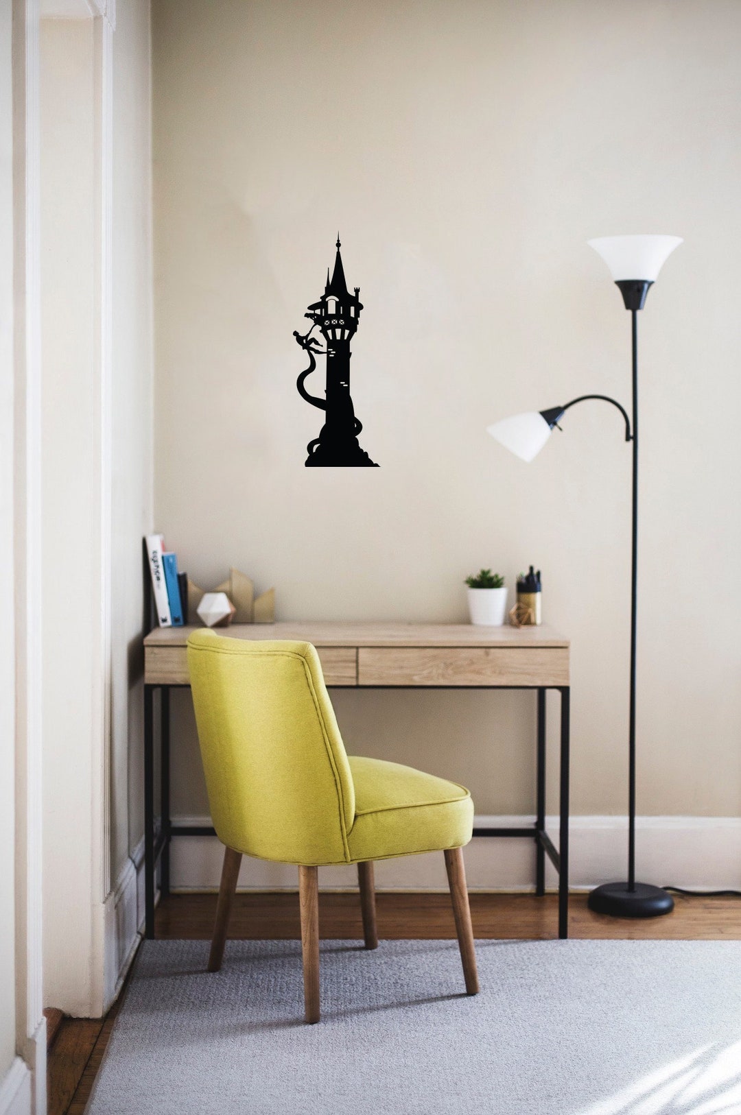 Princess Tower Vinyl Display - Etsy