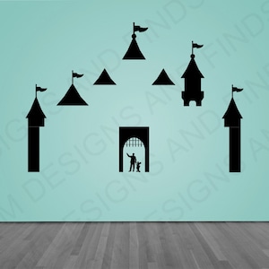 Vinyl Castle Display Decals - Etsy
