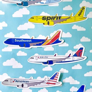 Airline Stickers Series 2 - Etsy