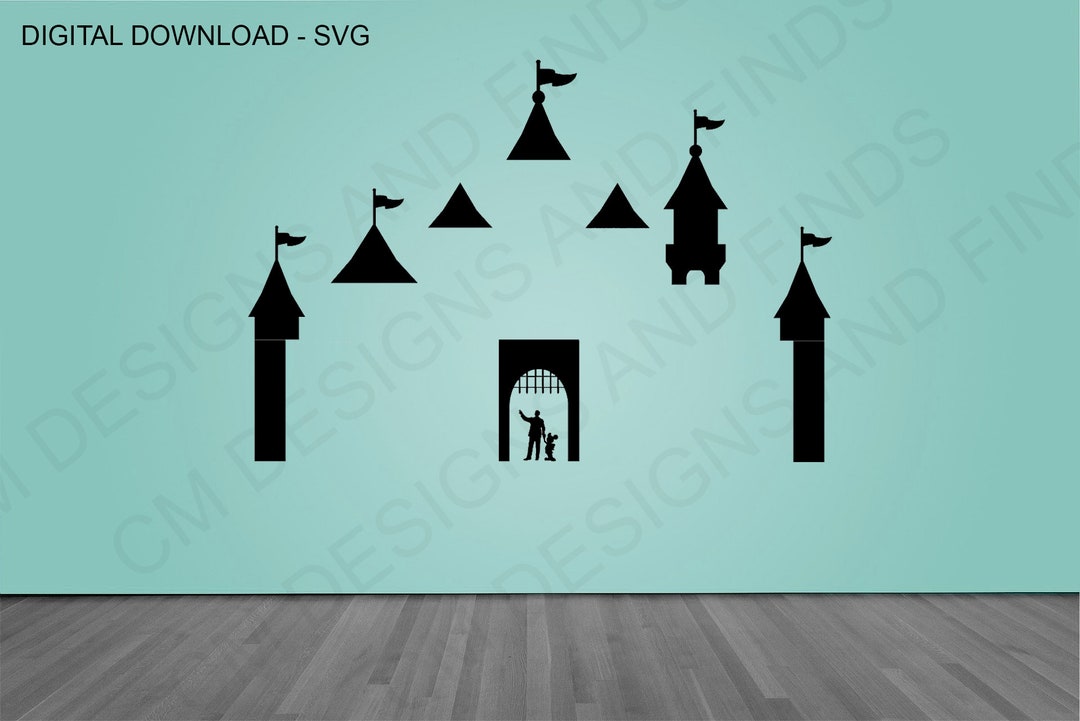 Digital Download (SVG,JPG,PDF)- Castle Photo Display - Etsy
